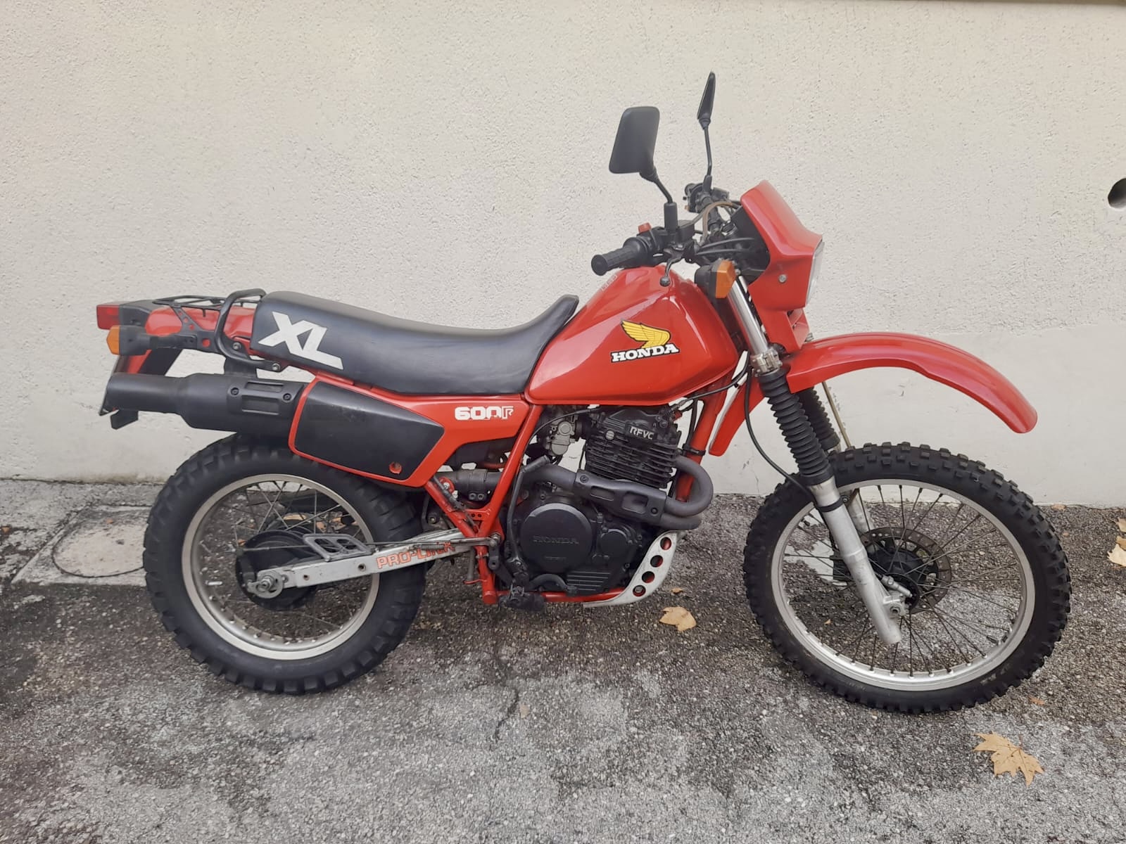 Honda xl600r 1984