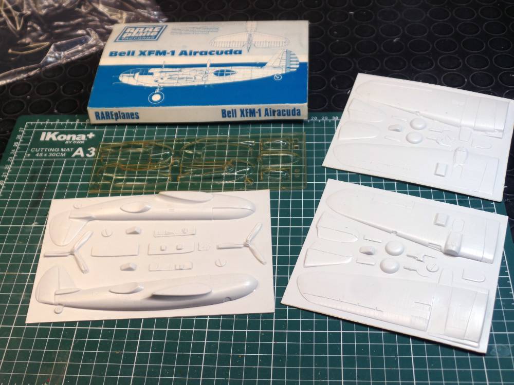 Bell XFM-1 AIRACUDA Rareplanes 1/72 -FINITO-