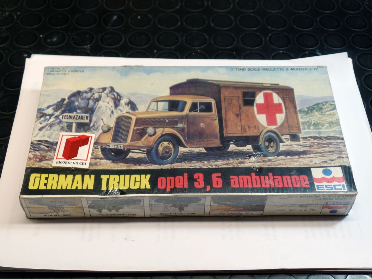 Opel Blitz 1/72 Esci -FINITO-