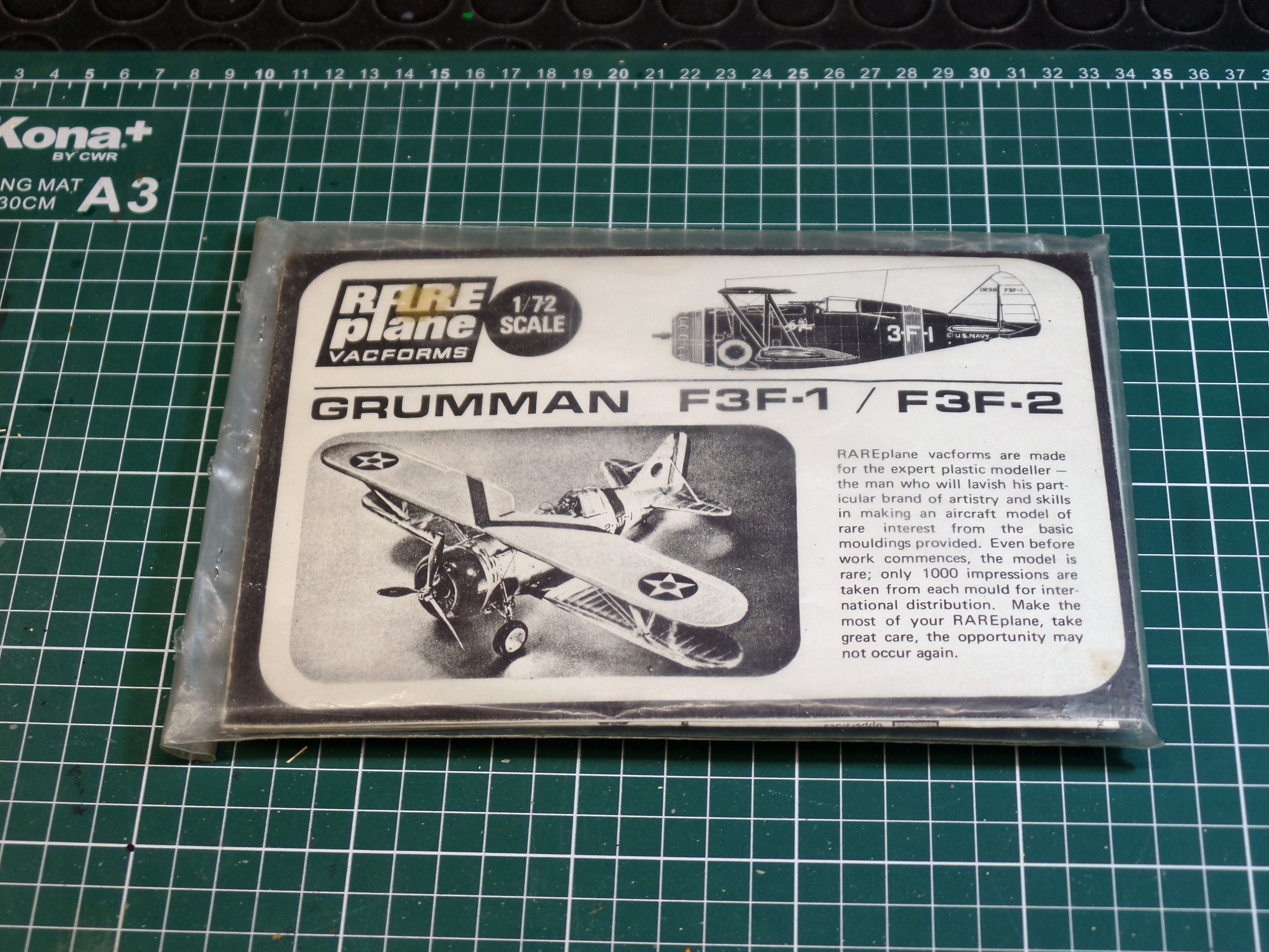 Grumman F3-F2 Rareplane 1/72 - FINITO