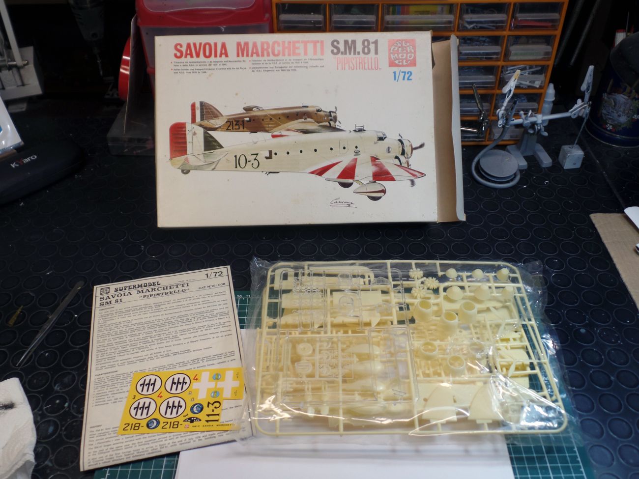 SM 81 Pipistrello Supermodel 1/72 -FINITO