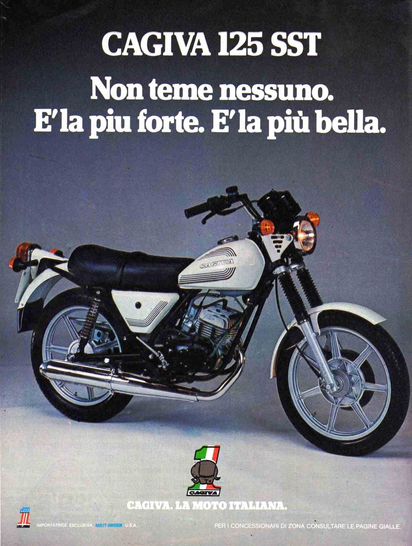 AMF Harley Davidson - Cagiva 125 SST - Tutte Le 125 Del Mondo