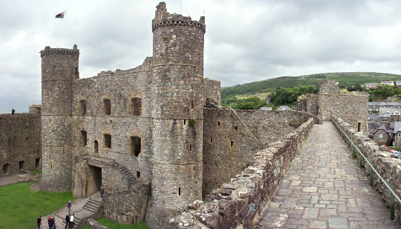 Galles: I Castelli di Caernarfon, Beaumaris e Harlech