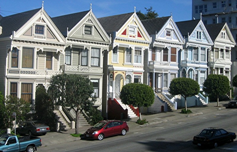 California: Le Painted Ladies di San Francisco, le case colorate