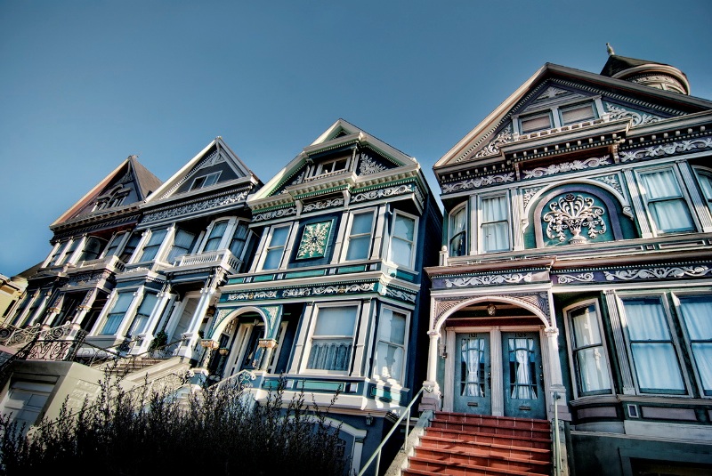 California: Le Painted Ladies di San Francisco, le case colorate