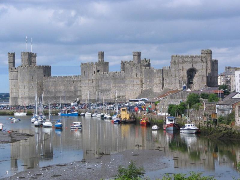 Galles: I Castelli di Caernarfon, Beaumaris e Harlech