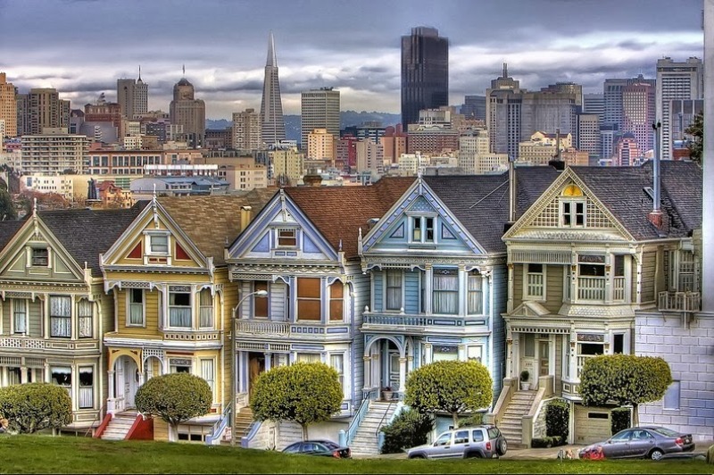 California: Le Painted Ladies di San Francisco, le case colorate