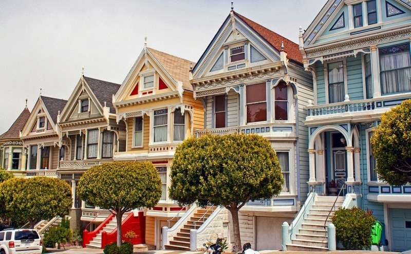 California: Le Painted Ladies di San Francisco, le case colorate
