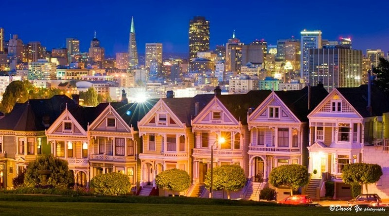 California: Le Painted Ladies di San Francisco, le case colorate