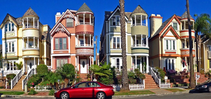 California: Le Painted Ladies di San Francisco, le case colorate