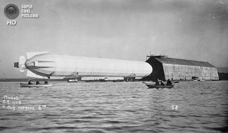L'LZ 129 IL DIRIGIBILE TEDESCO HINDENBURG IL PIÙ GRANDE OGGETTO VOLANTE ...