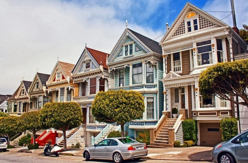 California: Le Painted Ladies di San Francisco, le case colorate