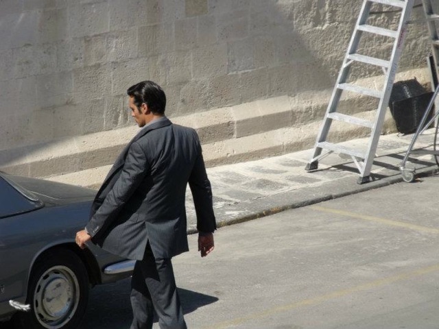 Gabriel Garko sul set di L'onore e il rispetto 3 FOTO e VIDEO