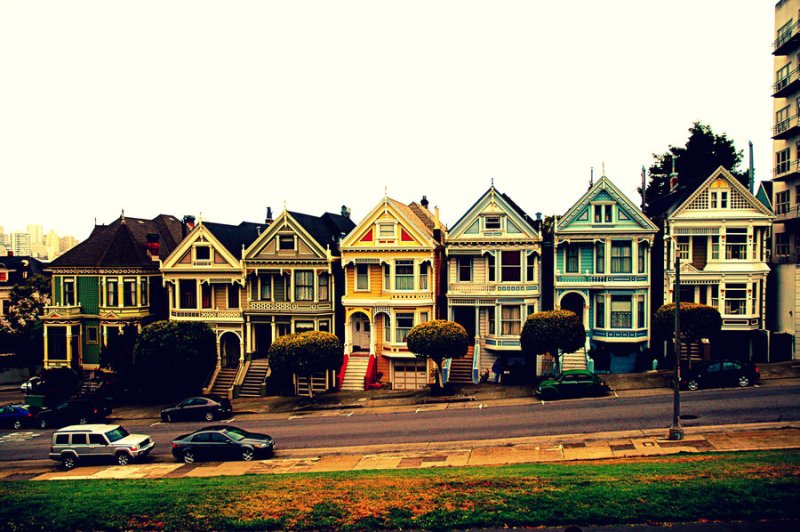 California: Le Painted Ladies di San Francisco, le case colorate