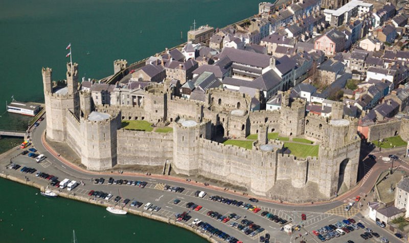 Galles: I Castelli di Caernarfon, Beaumaris e Harlech