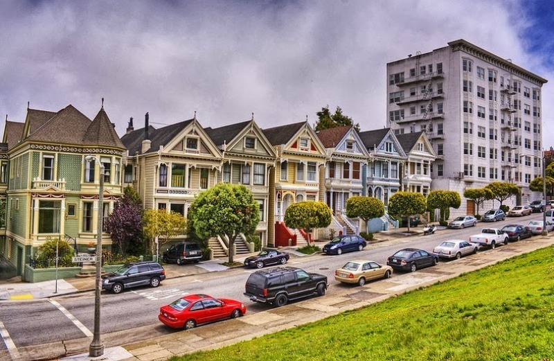 California: Le Painted Ladies di San Francisco, le case colorate