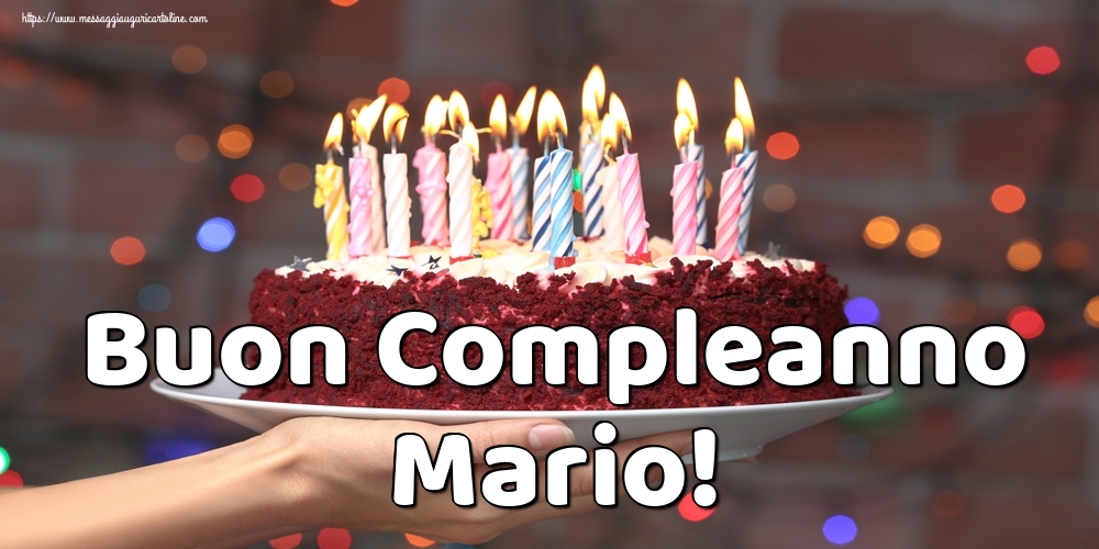 BUON COMPLEANNO MARIO.... AUGURI