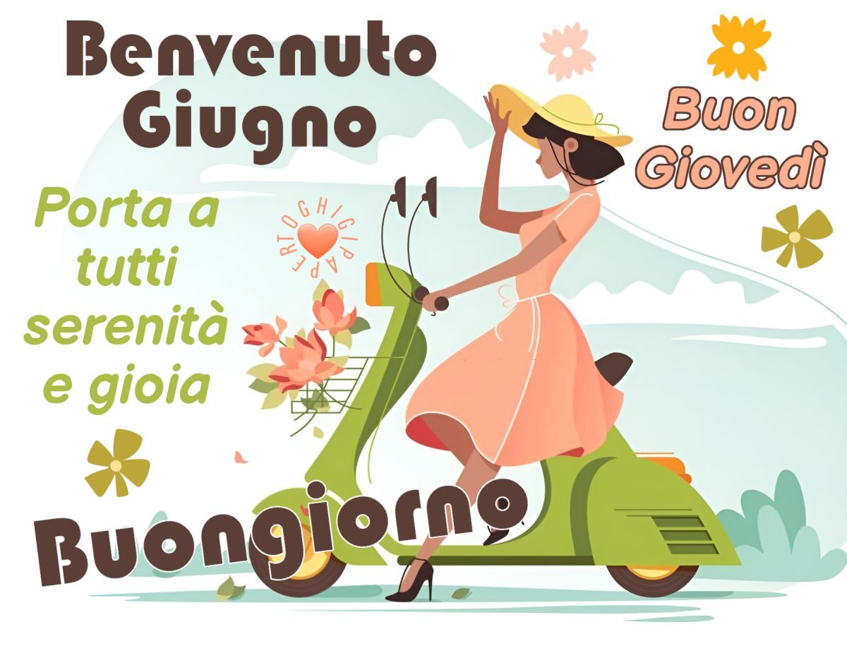 I SALUTI PER IL MESE DI GIUGNO 2023