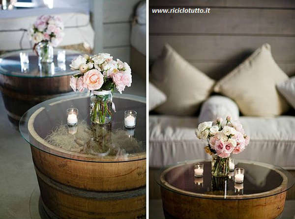 Parola d'ordine...riciclare! Diamo nuova vita alle vecchie botti del vino